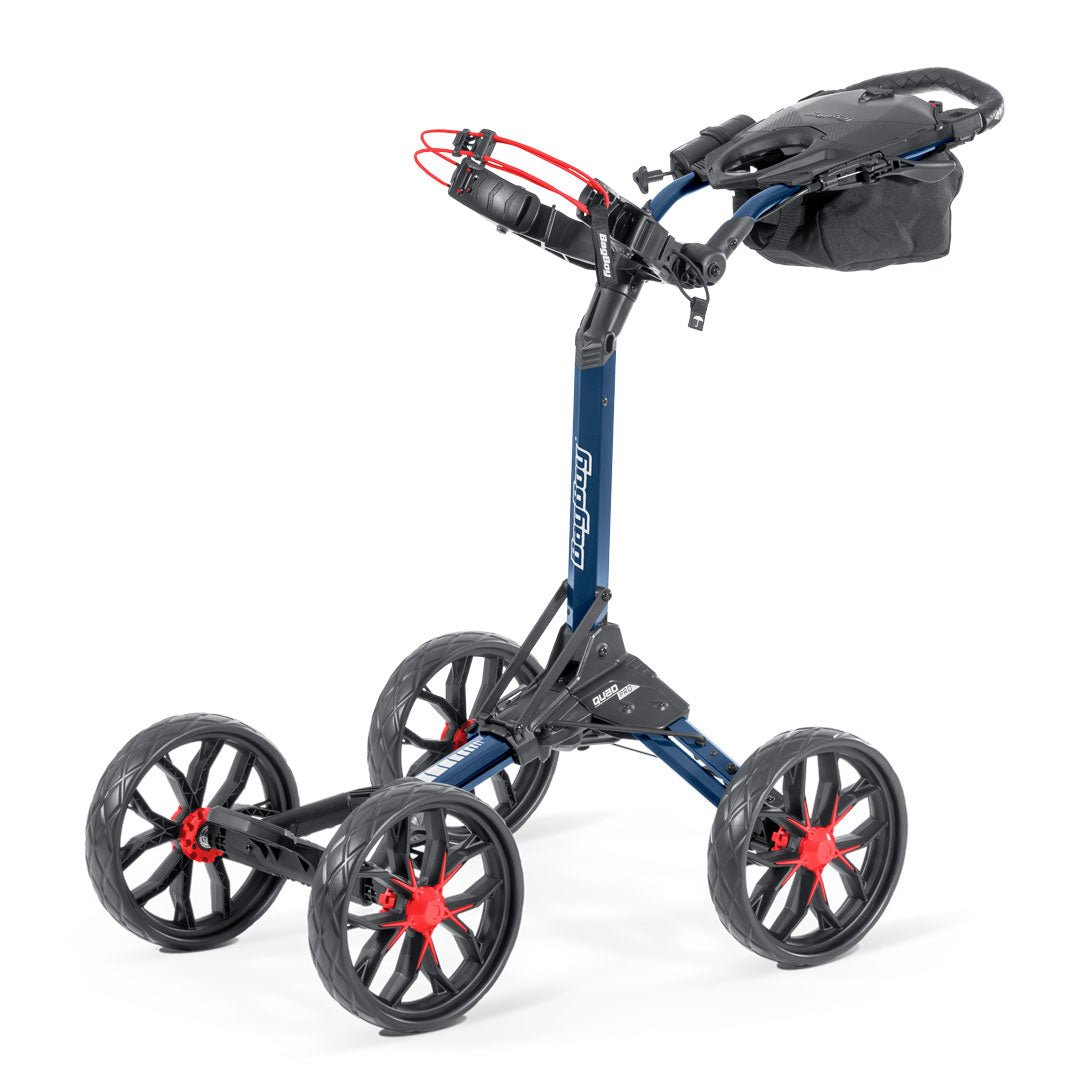 Bag Boy Quad Pro 4-Wheel Golf Push Cart – Dynamic Brands