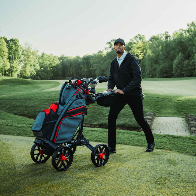 Bag Boy Quad Pro 4-Wheel Golf Push Cart – Dynamic Brands